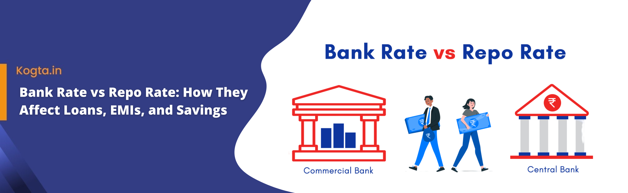Bank Rate vs Repo Rate: How They Affect Loans, EMIs, and Savings